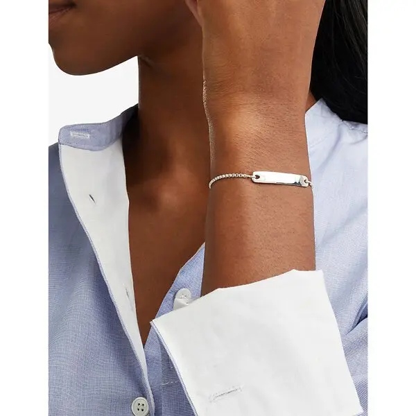 Monica Vinader Havana Mini Sterling Bracelet - Silver