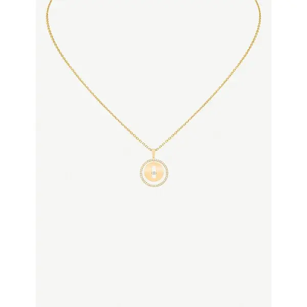 Messika Lucky Move 18ct Yellow-gold Diamond Necklace - Yellow Gold
