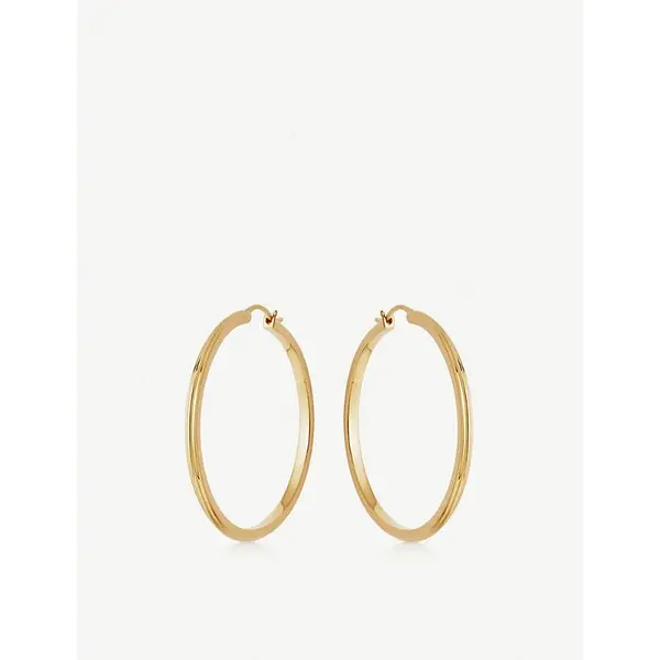 Astley Clarke Linia Hoop Earrings - Gold