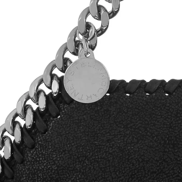 Stella McCartney Mini Falabella Woven Tote Bag - Black