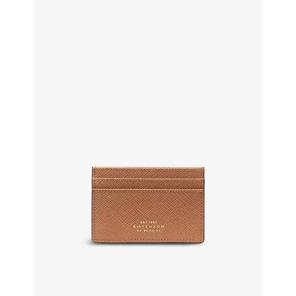 Smythson Panama Leather Card Holder