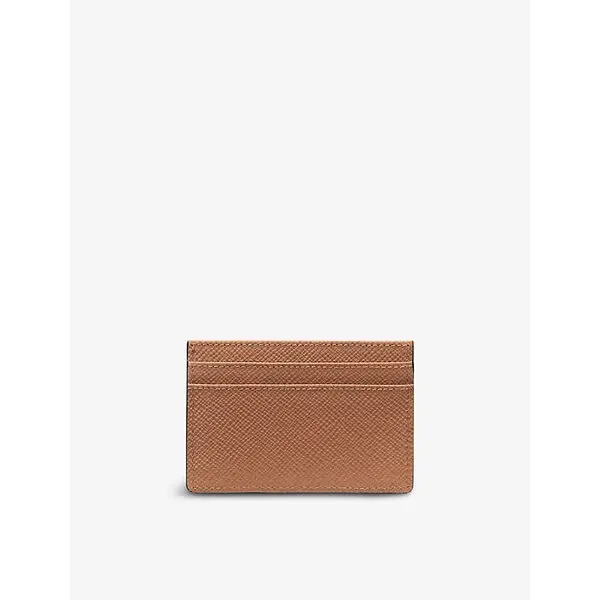 Smythson Panama Leather Card Holder
