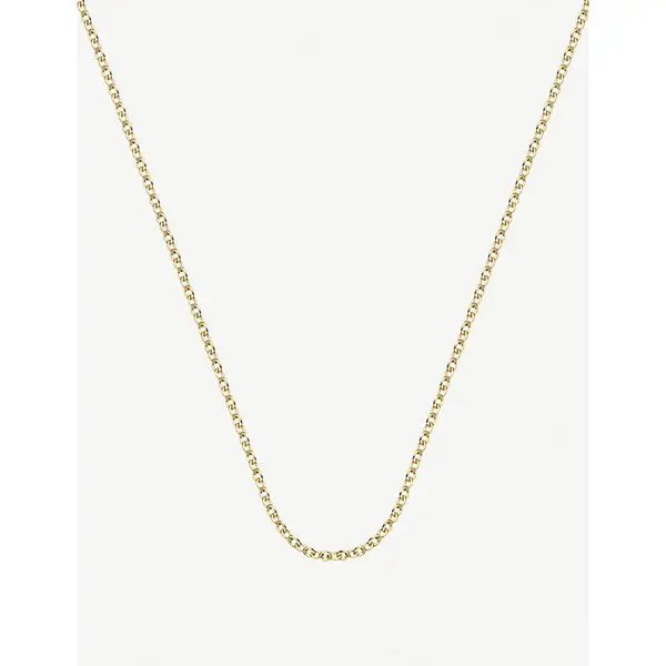 Monica Vinader 18ct Yellow -plated Vermeil Sterling Silver Rolo Chain Necklace - Gold