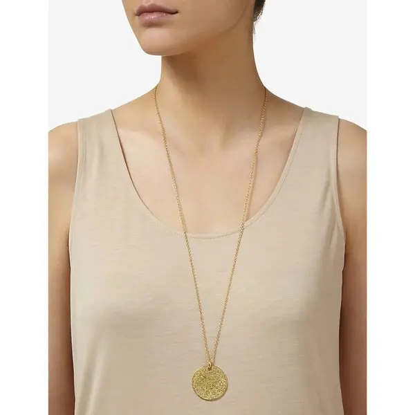 Monica Vinader 18ct Yellow -plated Vermeil Sterling Silver Rolo Chain Necklace - Gold
