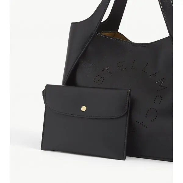 Stella McCartney Circle Faux Leather Cross-body Bag