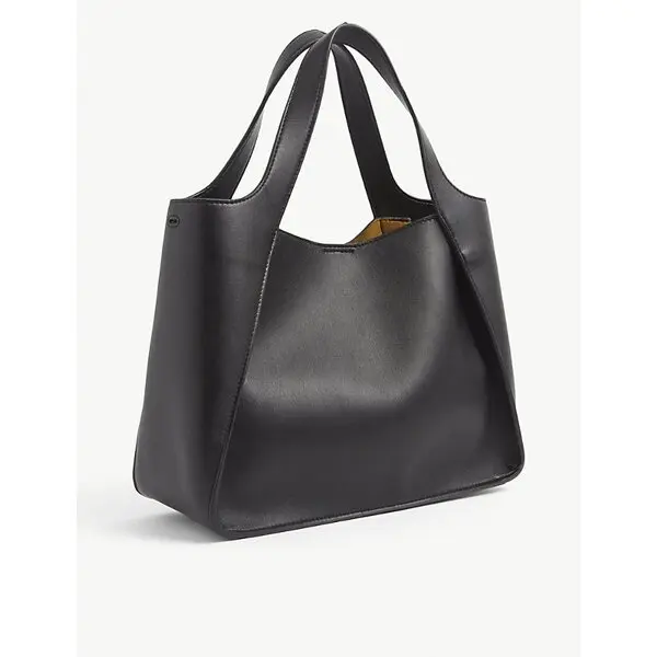 Stella McCartney Circle Faux Leather Cross-body Bag