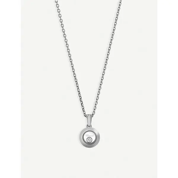 Chopard Happy Diamonds Icons Pendant - White Gold