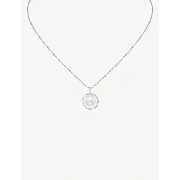 Messika Lucky Move Diamond Necklace - White Gold