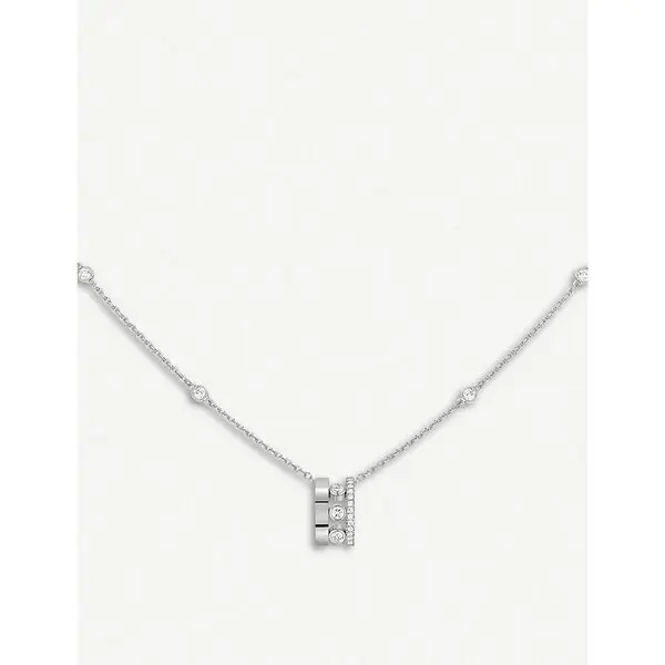 Messika Move Romane Diamond Necklace - White Gold
