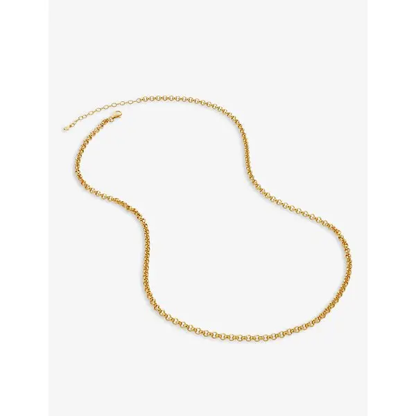 Monica Vinader 18ct Yellow -plated Vermeil Silver Chain Necklace - Gold