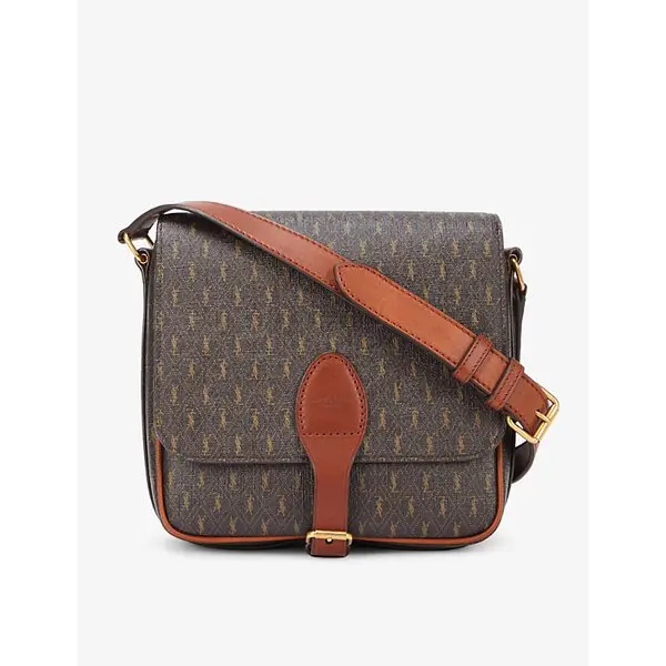 Saint Laurent Le Monogramme Canvas Satchel