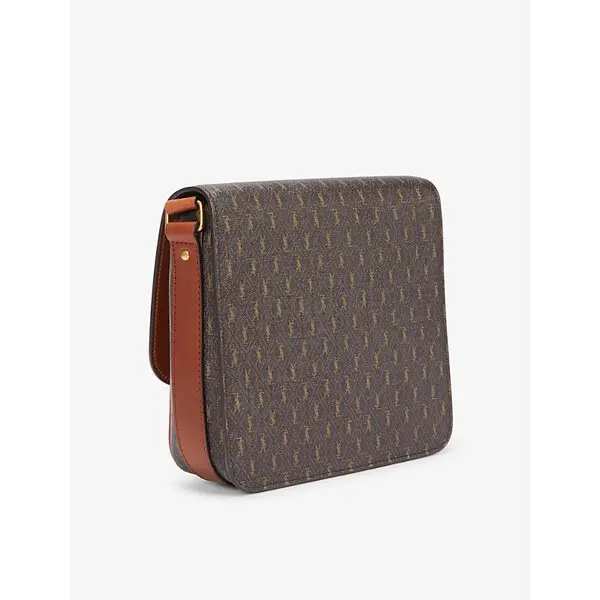 Saint Laurent Le Monogramme Canvas Satchel