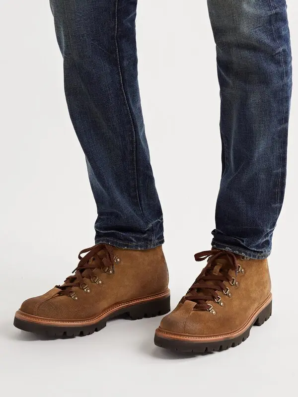 Grenson Bobby Suede Boots Uk 9