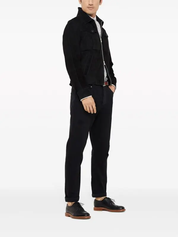 Brunello Cucinelli Long-sleeve Cotton Shirt