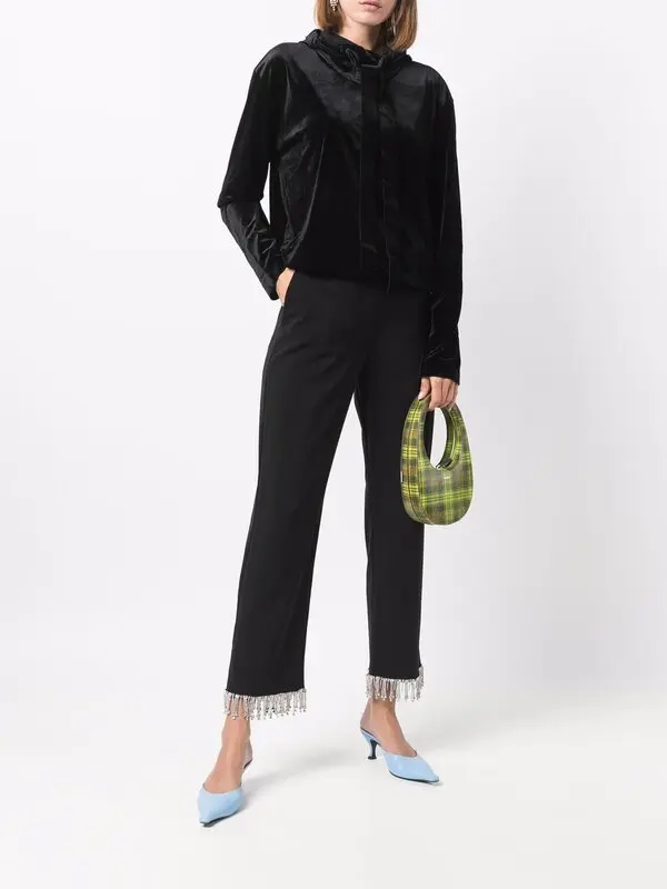 Norma Kamali Long-sleeve Hoodie Top