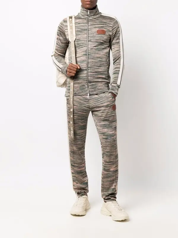 Palm Angels X Missoni Knitted Track Pants