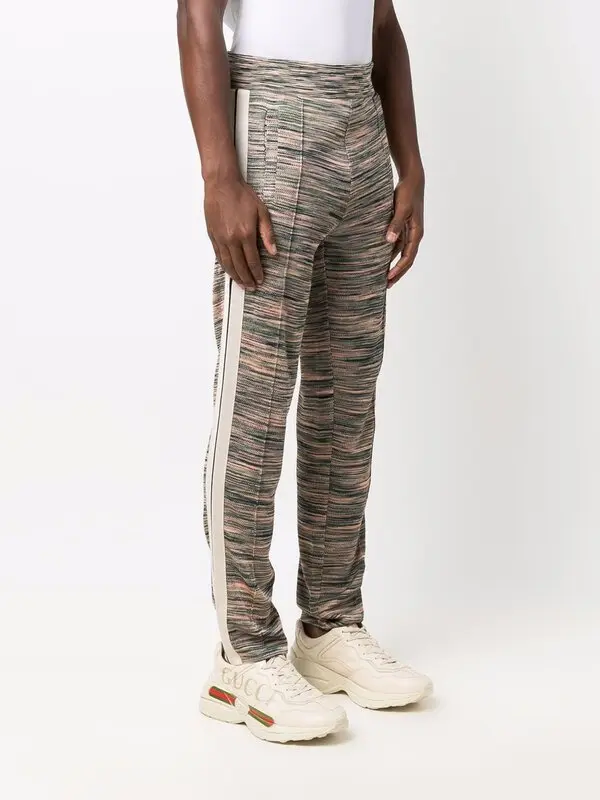 Palm Angels X Missoni Knitted Track Pants