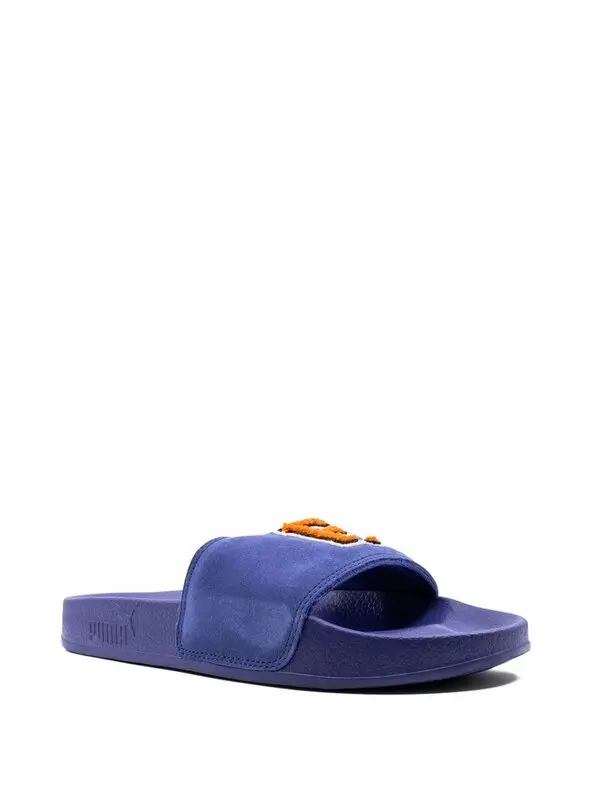 PUMA X Fenty Rihanna Leadcat Fu Slides - Blue
