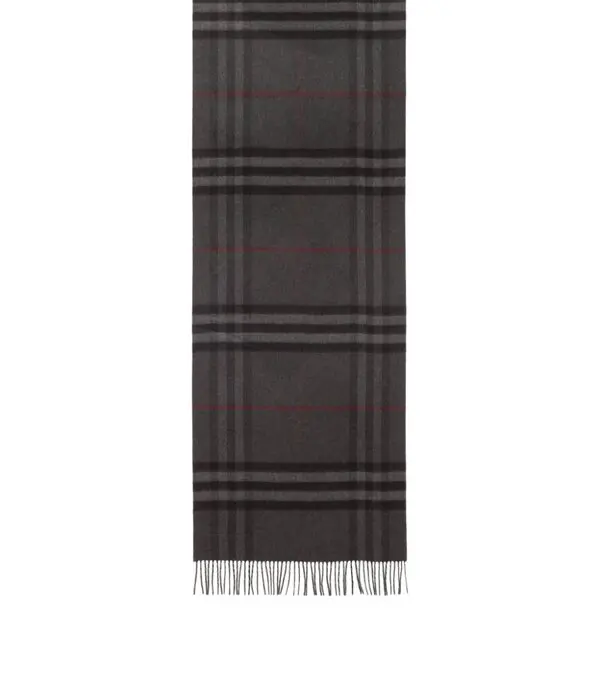 Burberry Reversible Check Cashmere Scarf