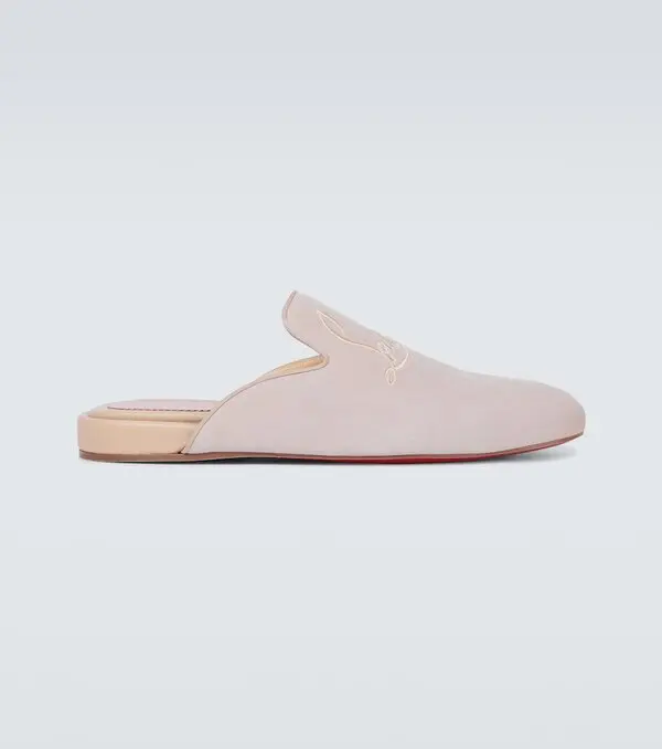 CHRISTIAN LOUBOUTIN Coolito Flat Mules - Beige