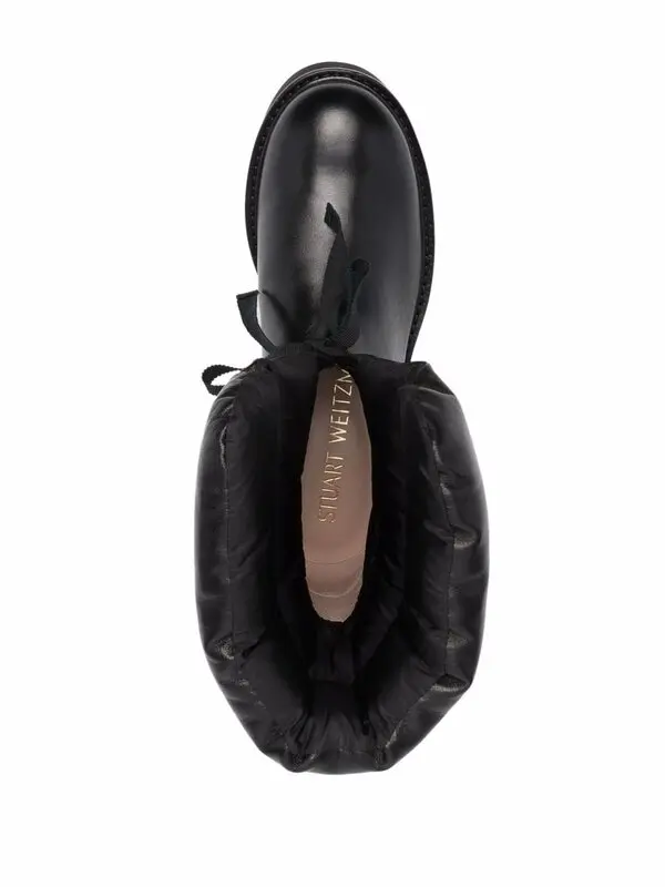 STUART WEITZMAN Quilted Panelled Boots - Black