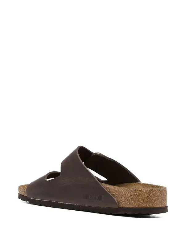 BIRKENSTOCK Arizona Leather Sandals - Brown