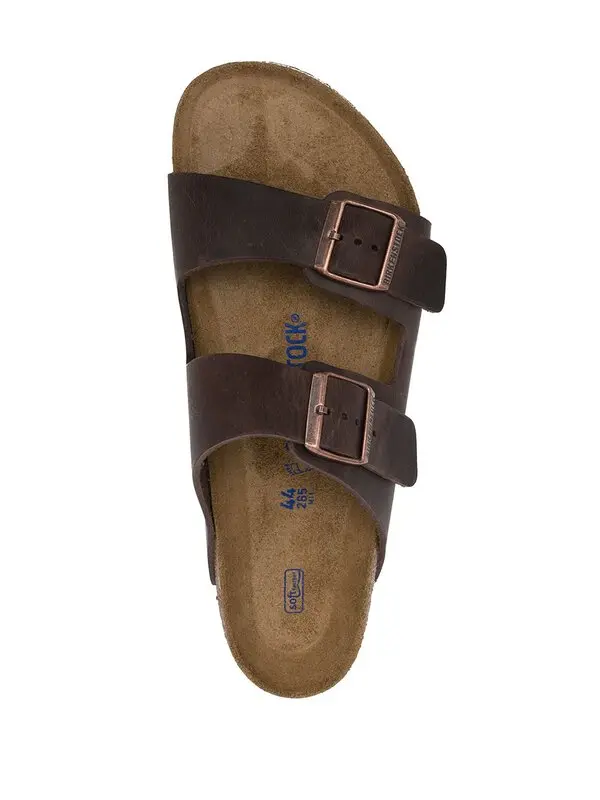 BIRKENSTOCK Arizona Leather Sandals - Brown