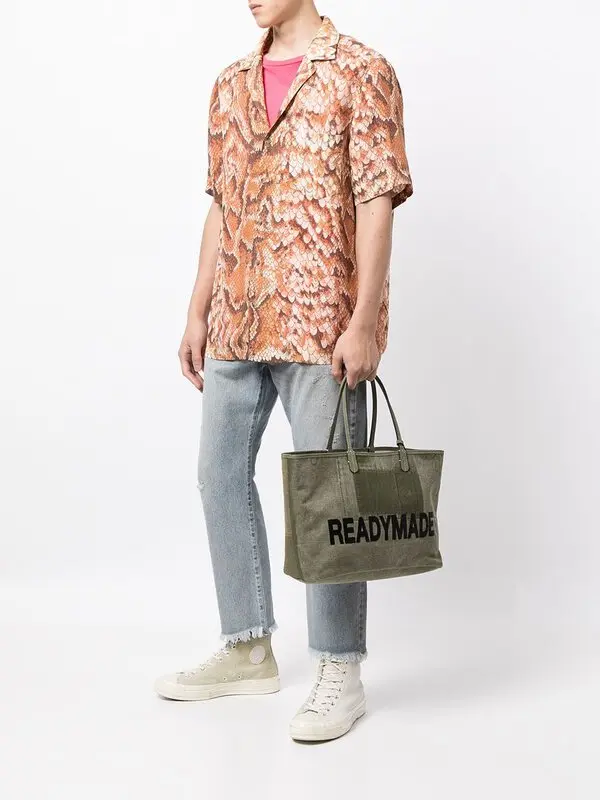 Readymade Military Canvas Tote Bag