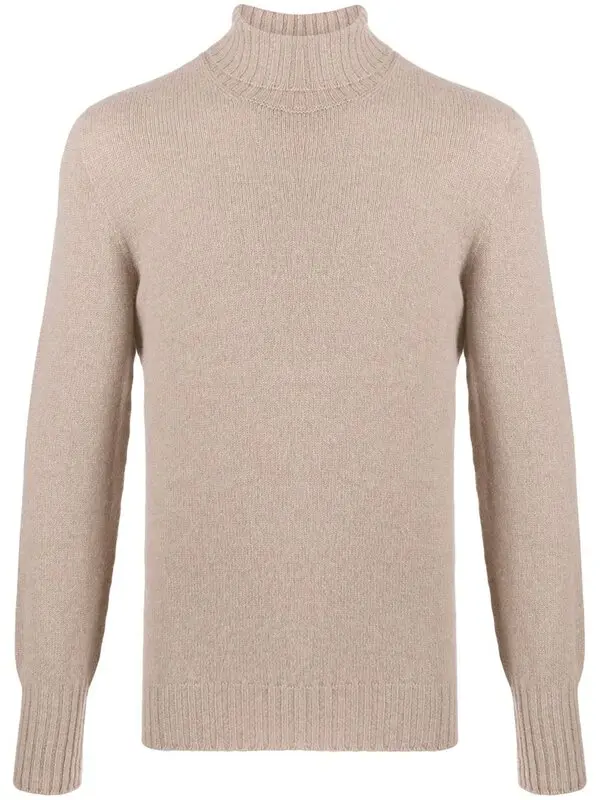 DRUMOHR Turtleneck Jumper - Brown