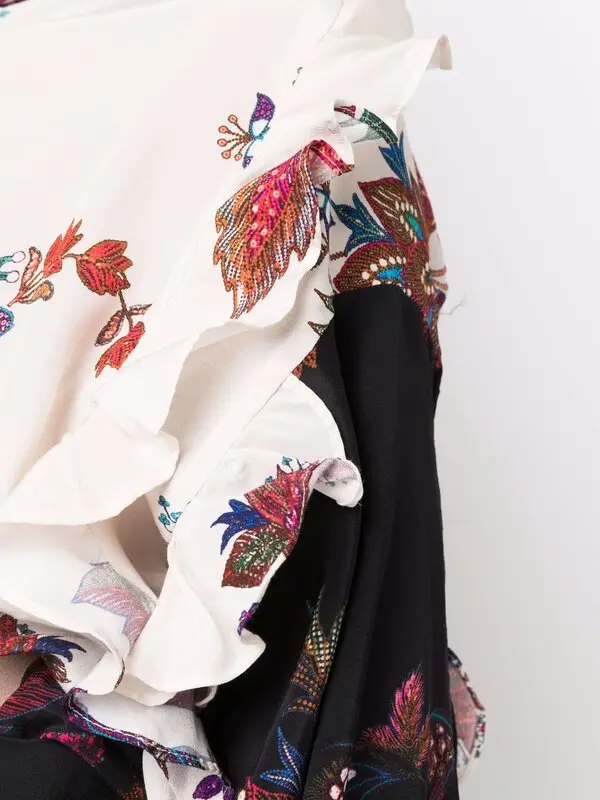 Essentiel Antwerp Affirmative Fora-print Top