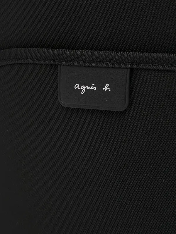 AGNÈS B. Logo-patch Messenger Bag