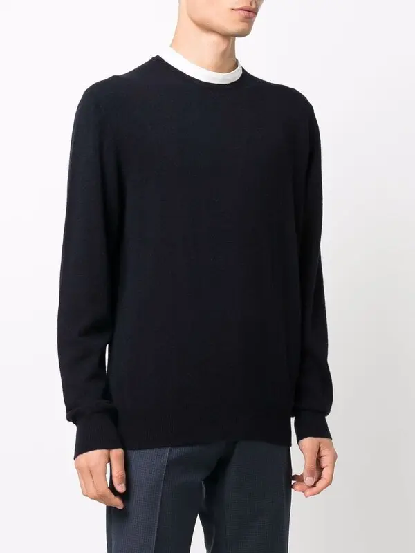 ALLUDE Fine-knit Cashmere Jumper - Blue