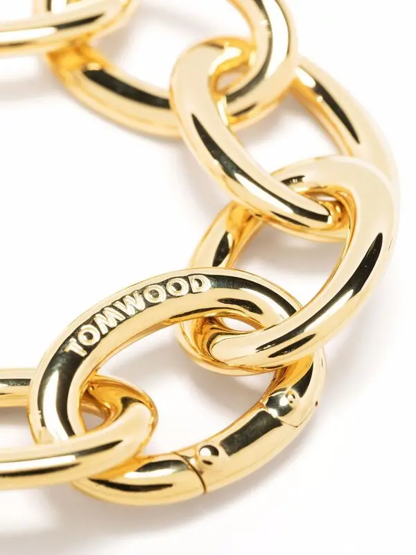 Tom Wood Chunky-Link Bracelet - Gold | Editorialist