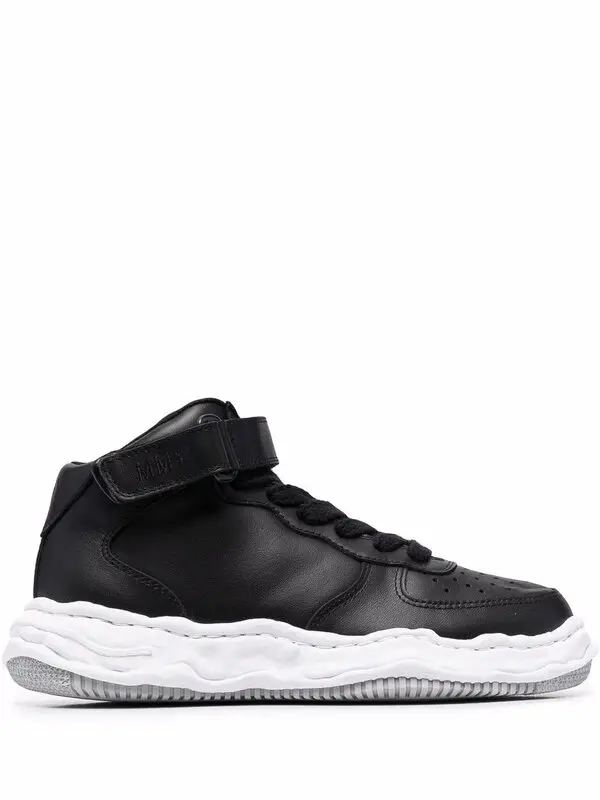 Mihara Yasuhiro Wayne High-top Sneakers - Black