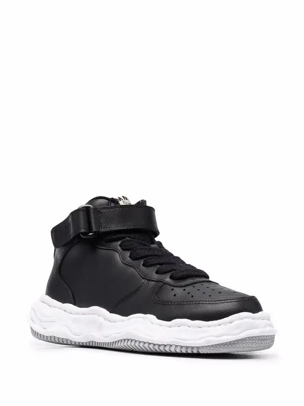 Mihara Yasuhiro Wayne High-top Sneakers - Black