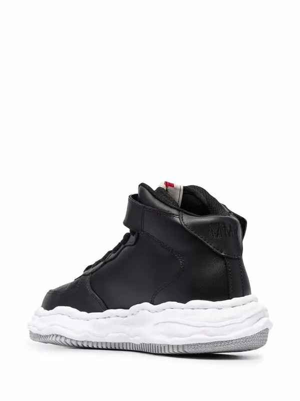Mihara Yasuhiro Wayne High-top Sneakers - Black