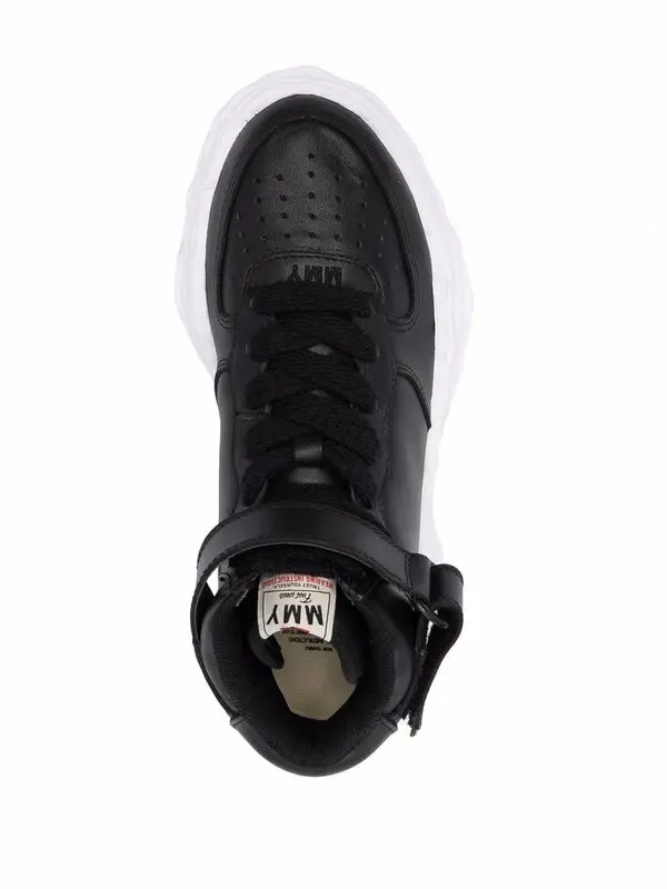 Mihara Yasuhiro Wayne High-top Sneakers - Black