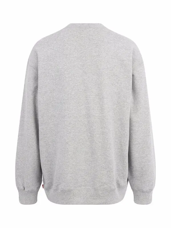 Supreme Box Logo Crewneck Sweatshirt - Grey | Editorialist