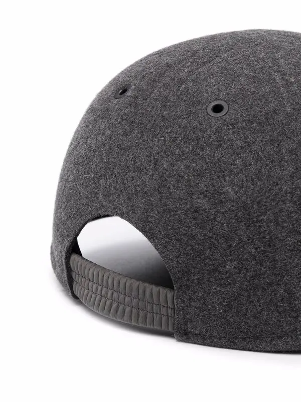 Zegna Knitted Wool Baseball Cap