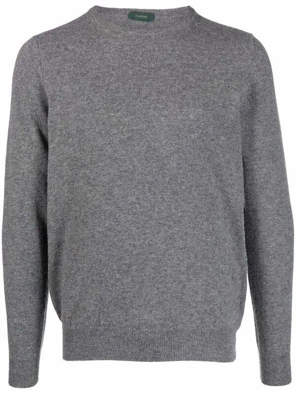 ZANONE Crew Neck Jumper - Grey
