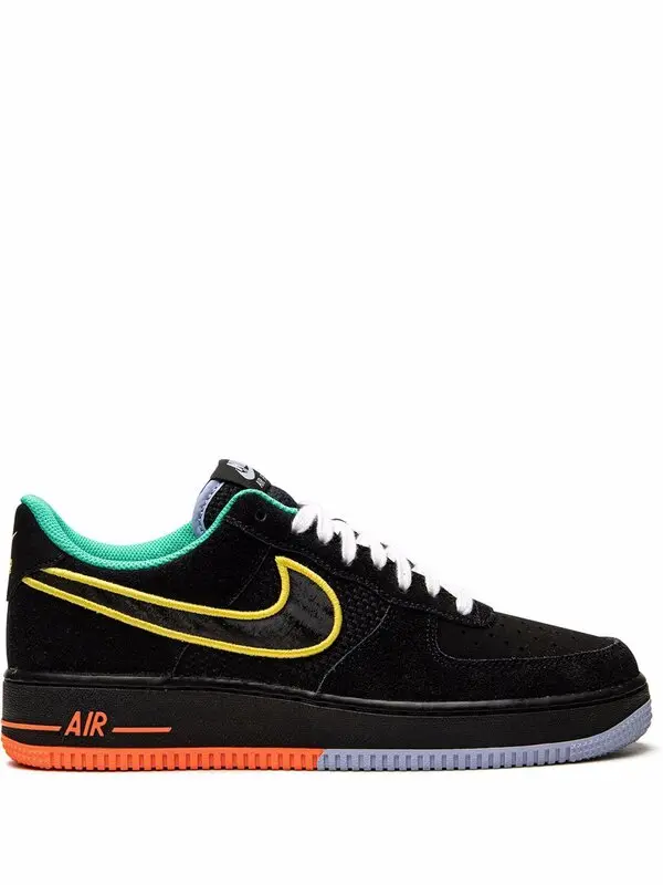 Nike Air Force 1 Low '07 Lv8 Peace And Unity Sneakers - Black