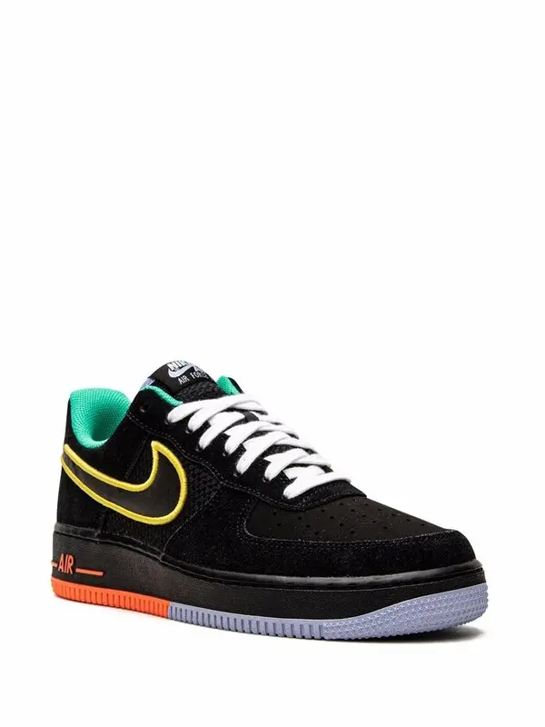 Nike Air Force 1 Low '07 Lv8 Peace And Unity Sneakers - Black