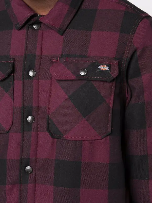 Dickies Sacramento Check-pattern Sherpa-lined Jacket