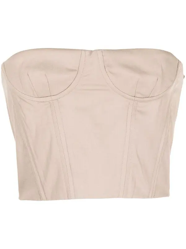 Rokh Cotton Corset Top