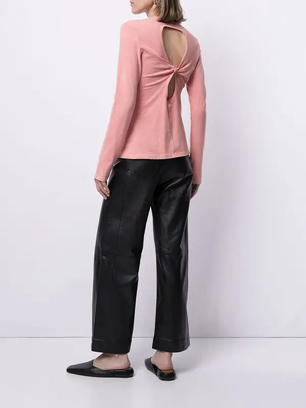 Proenza Schouler White Label Twist-detail Top