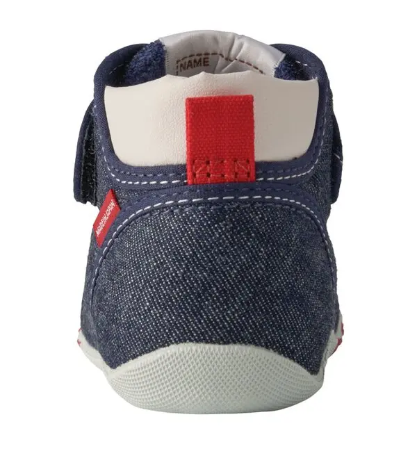 MIKI HOUSE Canvas Logo Strap Sneakers