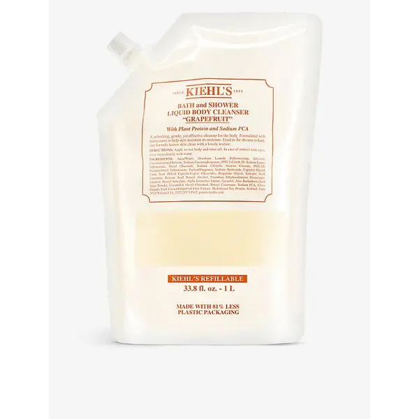KIEHL'S SINCE 1851 Grapefruit Bath & Shower Body Cleanser Refill Pouch - One-color