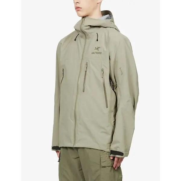 Arc'Teryx Beta Sv High-Neck Hooded Shell Jacket - Distortion