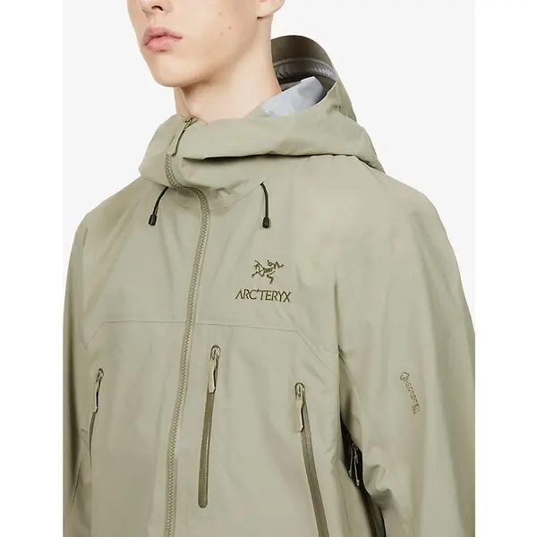 Arc'Teryx Beta Sv High-Neck Hooded Shell Jacket - Distortion