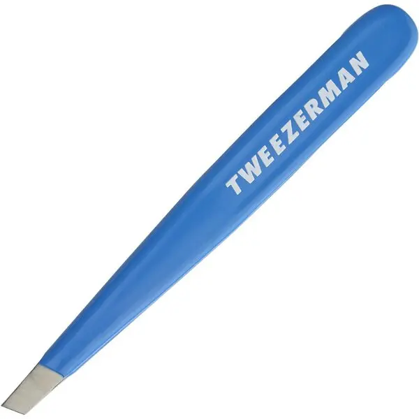 TWEEZERMAN Mini Slant Tweezers - Bahama Blue